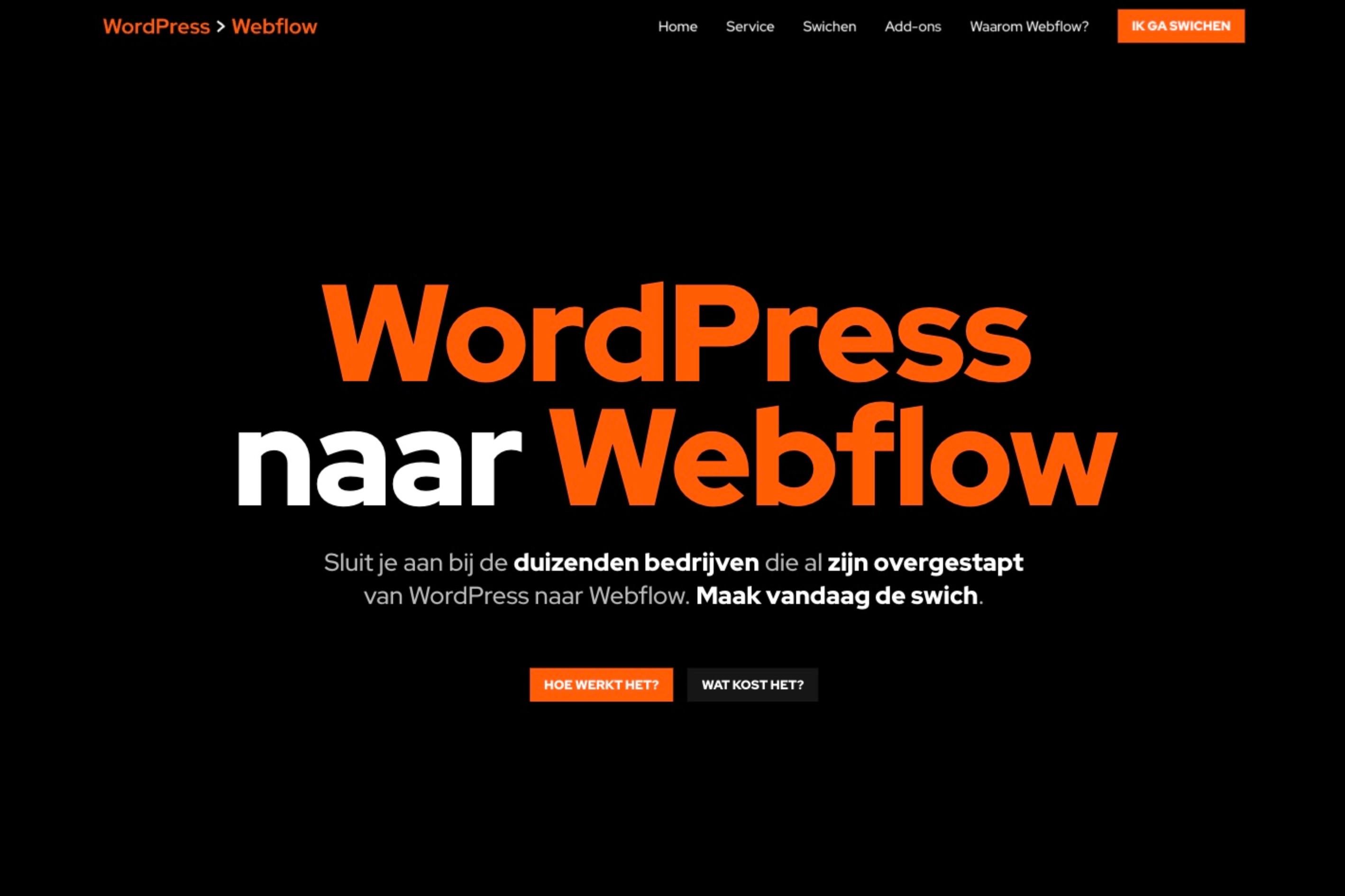 WordPress to Webflow - Webflow